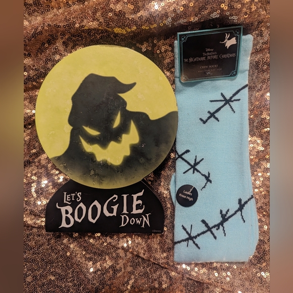 Disney | Other | Nightmare Before Christmas Oogie Boogie Table Decor ...